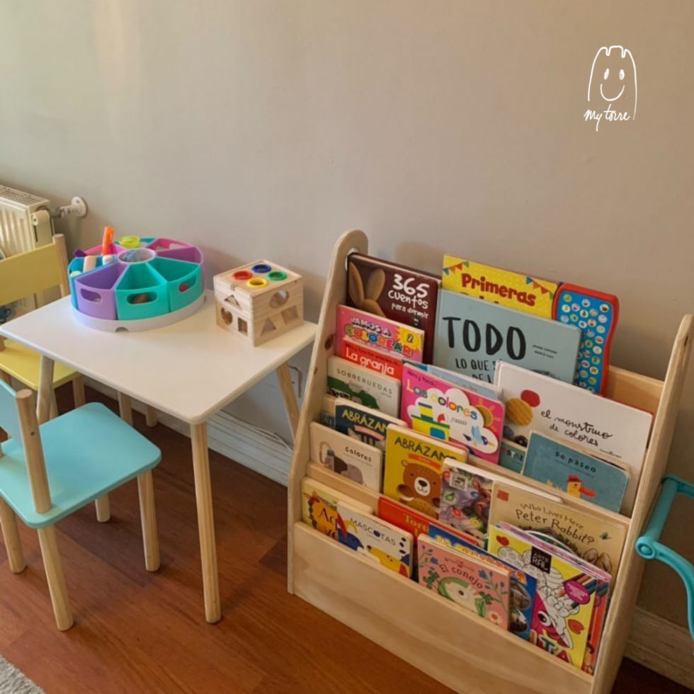 Librero de madera para niños - MyTorre
