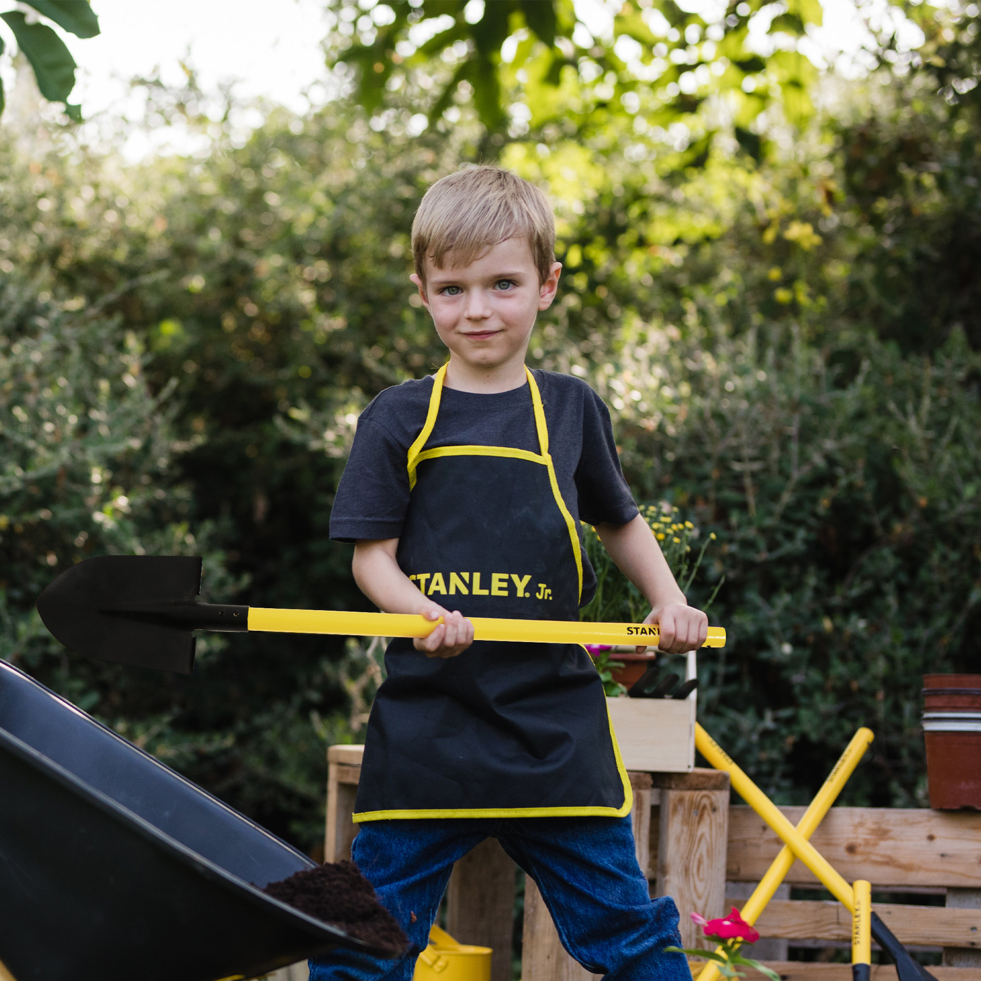 Pala Metálica Para Jardinería Niños Stanley Jr. - MyTorre